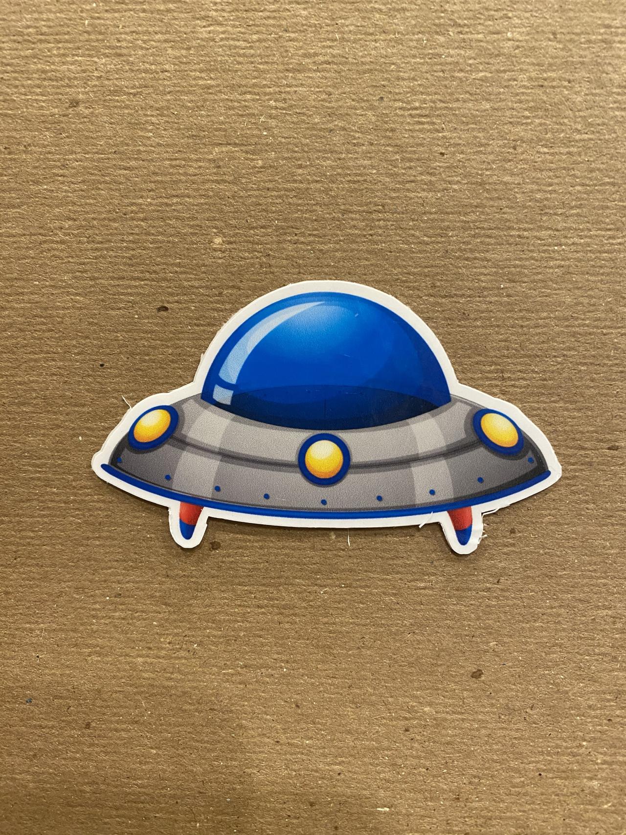Ufo Sticker Decal | Space Sticker Decal | Outer Space Sticker Decal ...