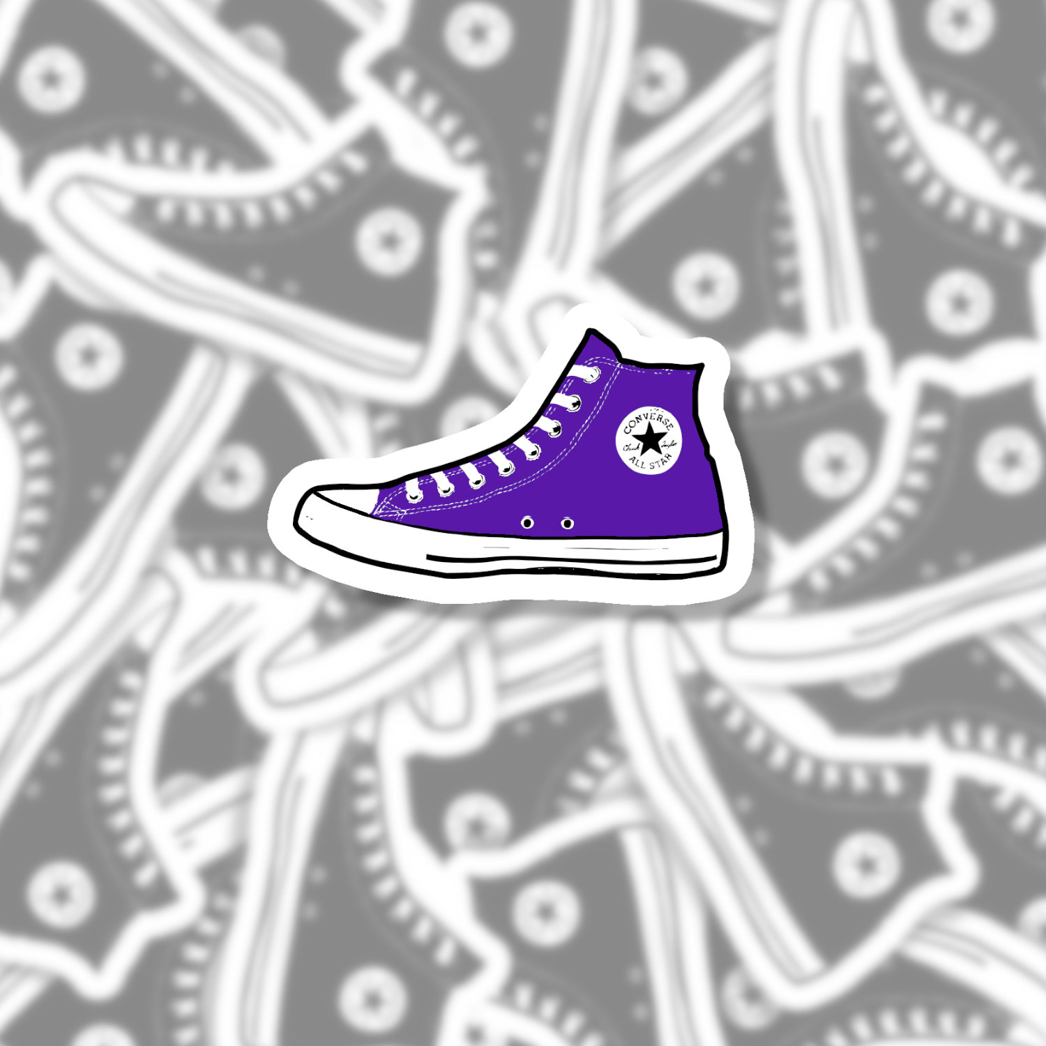 Converse Shoe Sticker | All Star Sticker | Sneaker Sticker | Shoe ...
